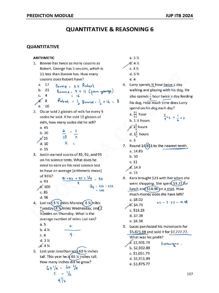 QR6 Pembahasan | PDF