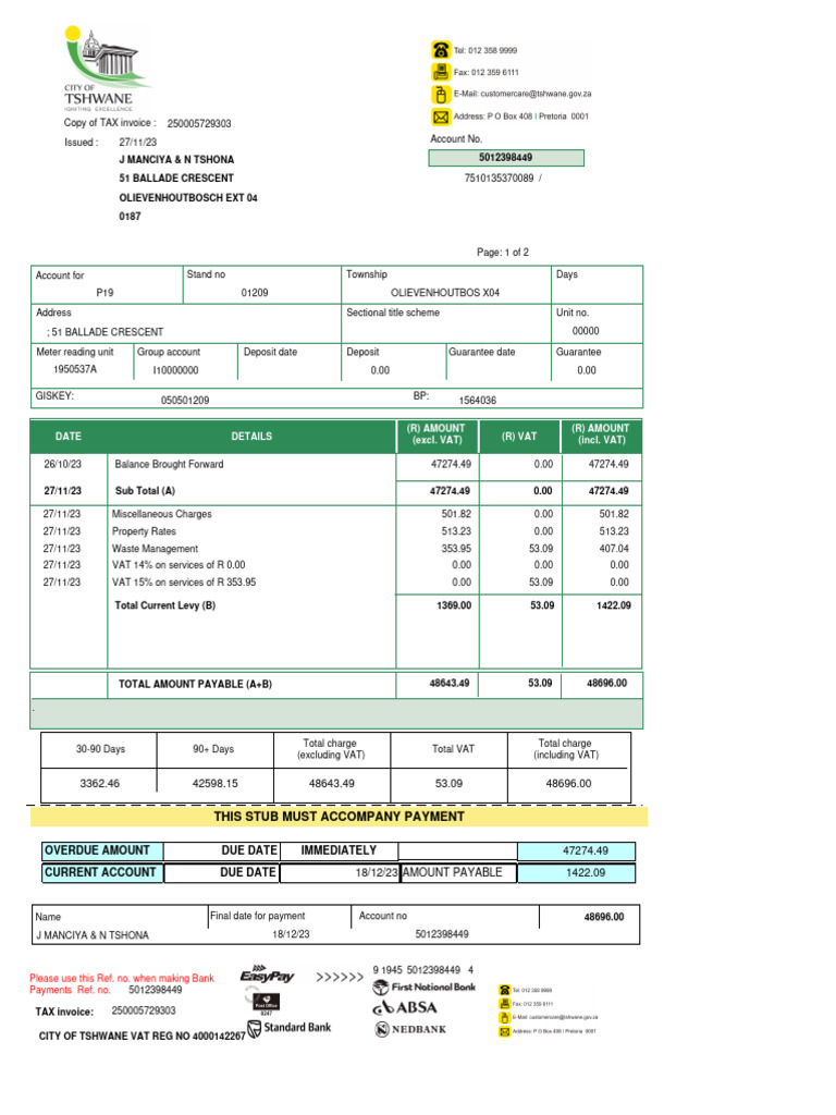 Proof of Address | PDF | Value Added Tax | Taxes