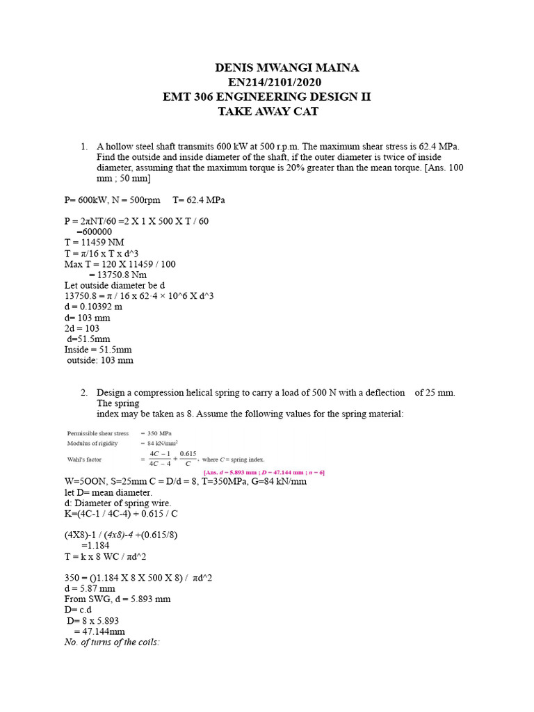 Control Engineering Revision | PDF | Bearing (Mechanical) | Friction