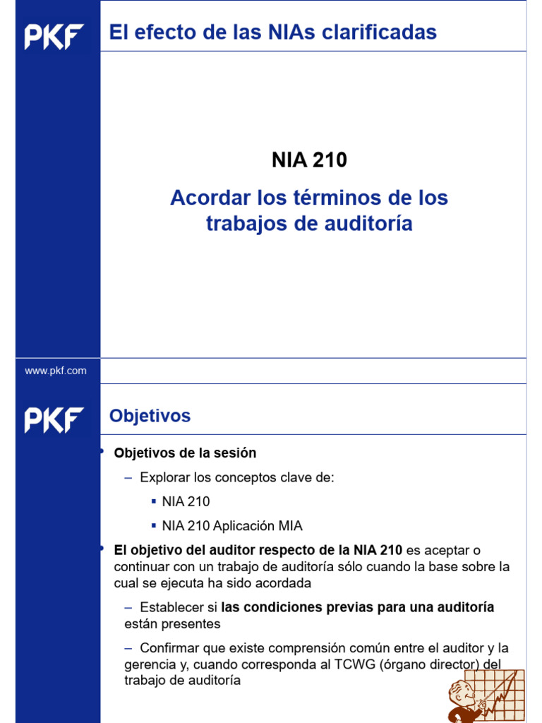 Nia 210 | PDF | Auditoría