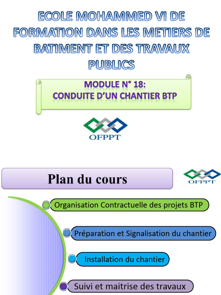Cours Conduite Dun Chantier BTP | PDF