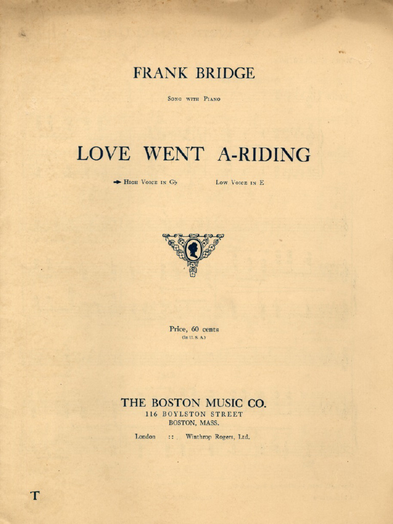Love Went A Riding | PDF