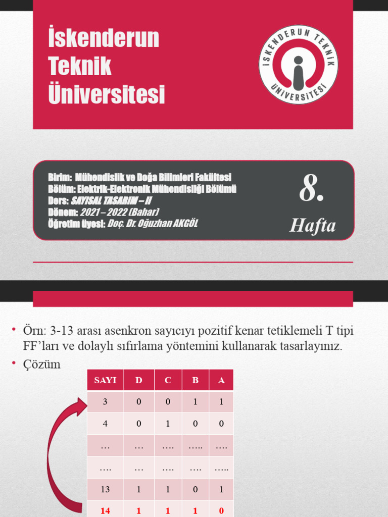 8.HAFTA Ders Anlatımı | PDF