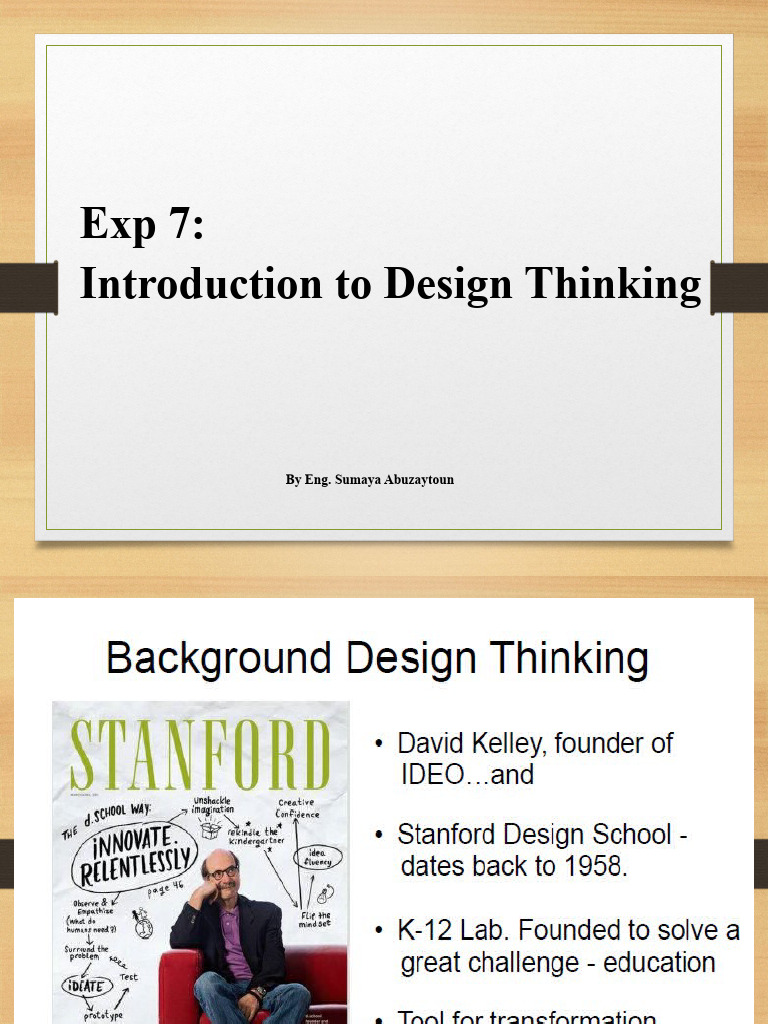 Exp7 DT Introduction Empathy 4 | PDF | Design Thinking | Empathy