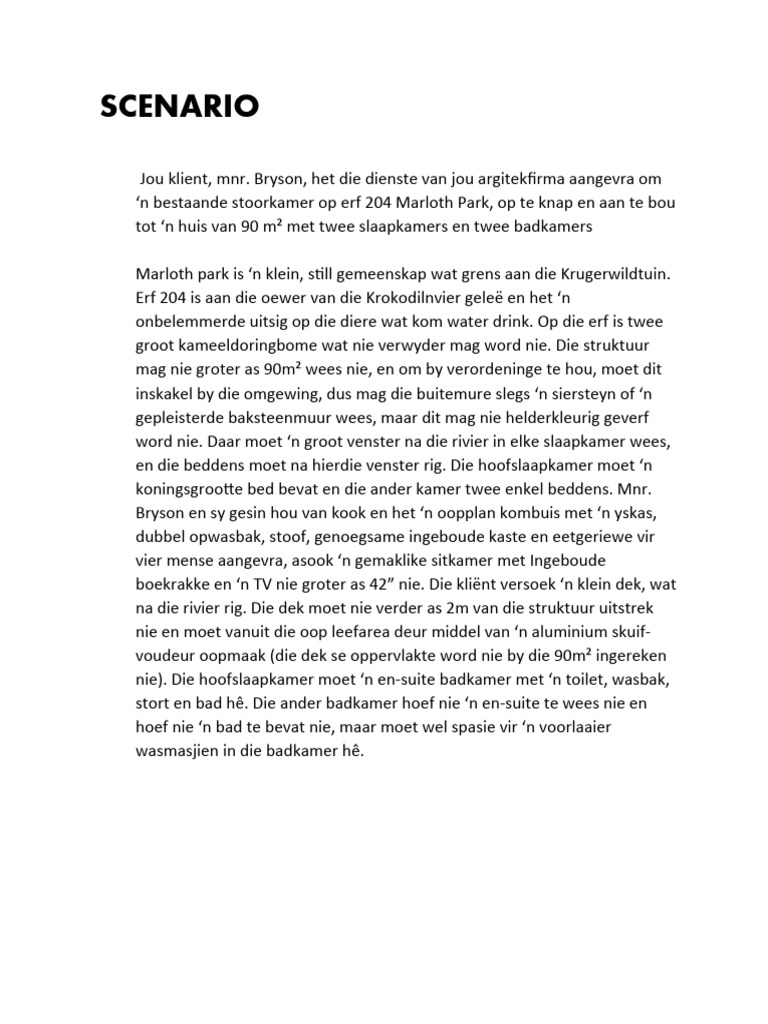 Westlyn Abrahams Graad 10A IGO - PAT 2023 | PDF