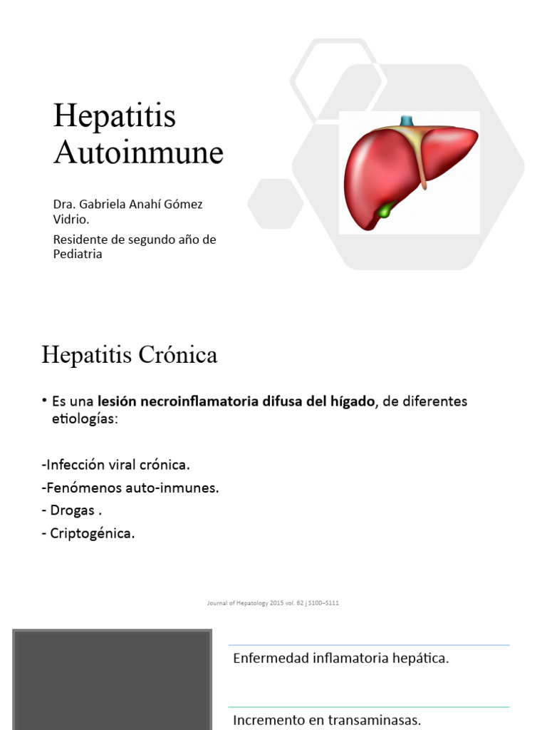 Hepatitis Autoinmune | PDF | Hepatitis | Cirrosis