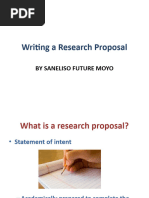 FYP Proposal Writing Guide | PDF | Reason | Science