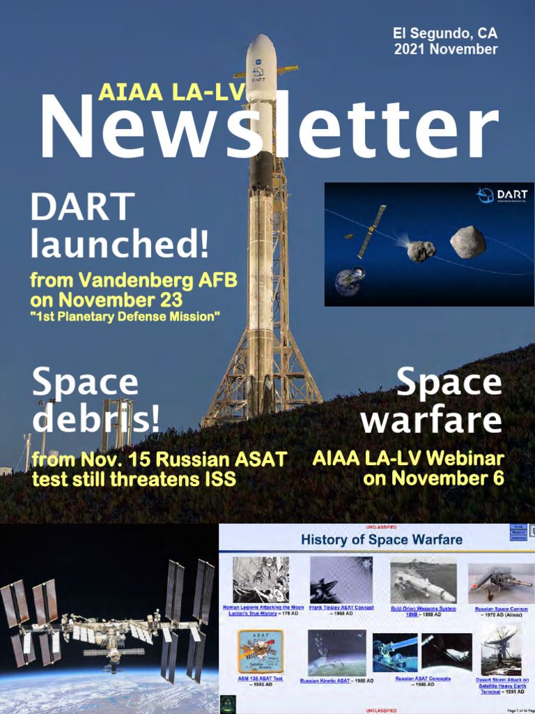 2021 November Newsletter - Draft November 29e | PDF | Nasa ...