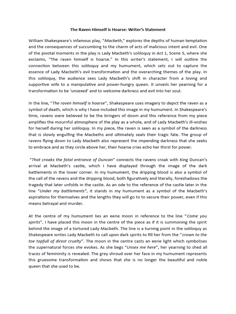 Macbeth Humument FINAL | PDF | Macbeth