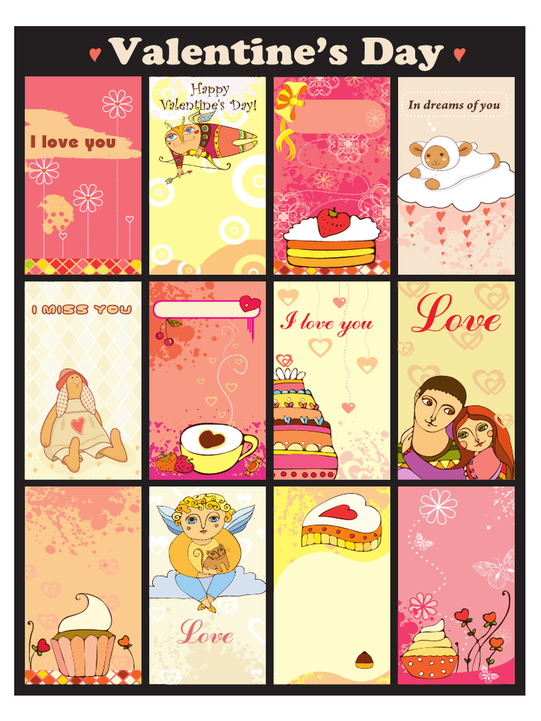 Love Card Set | PDF