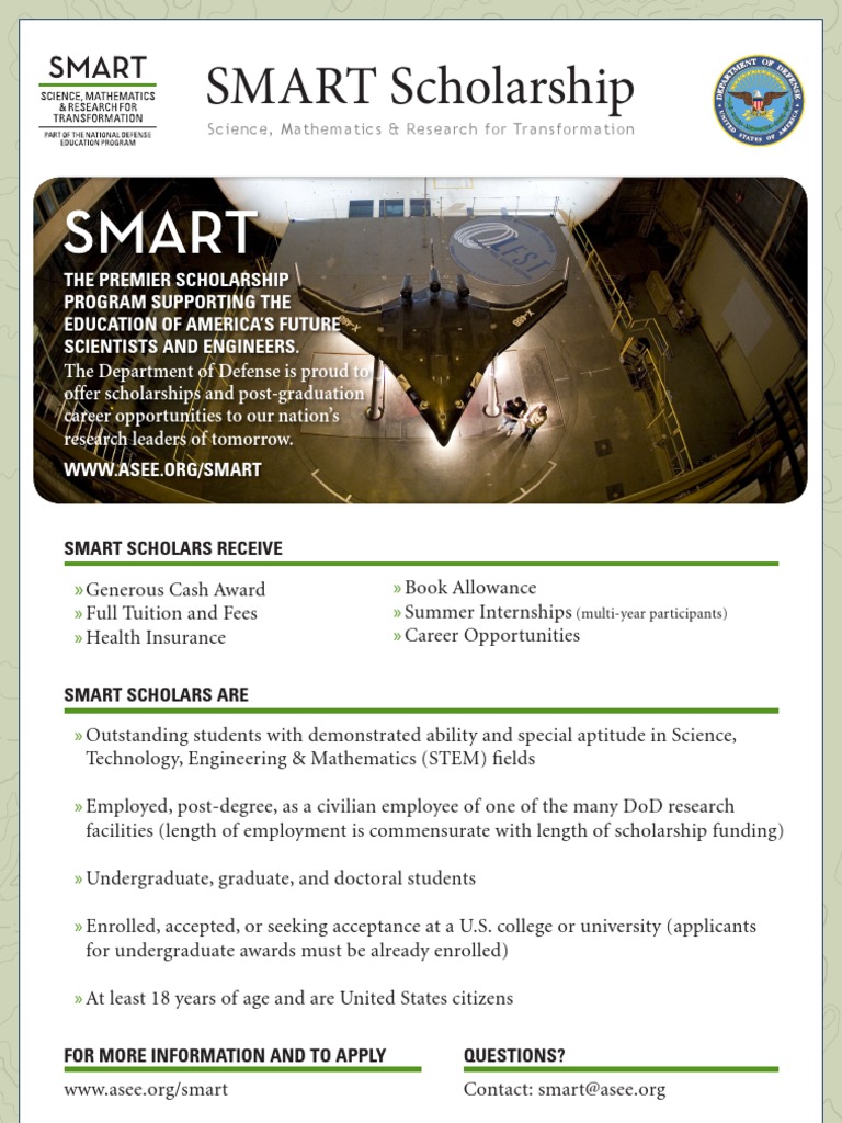 SMART Scholarship for STEM Students | PDF | Computers