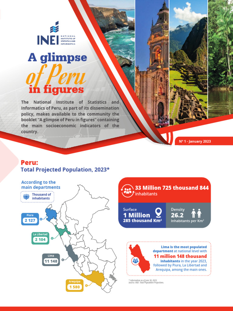 A Glimpse of Peru in Figures | PDF | Government Budget Balance | Peru