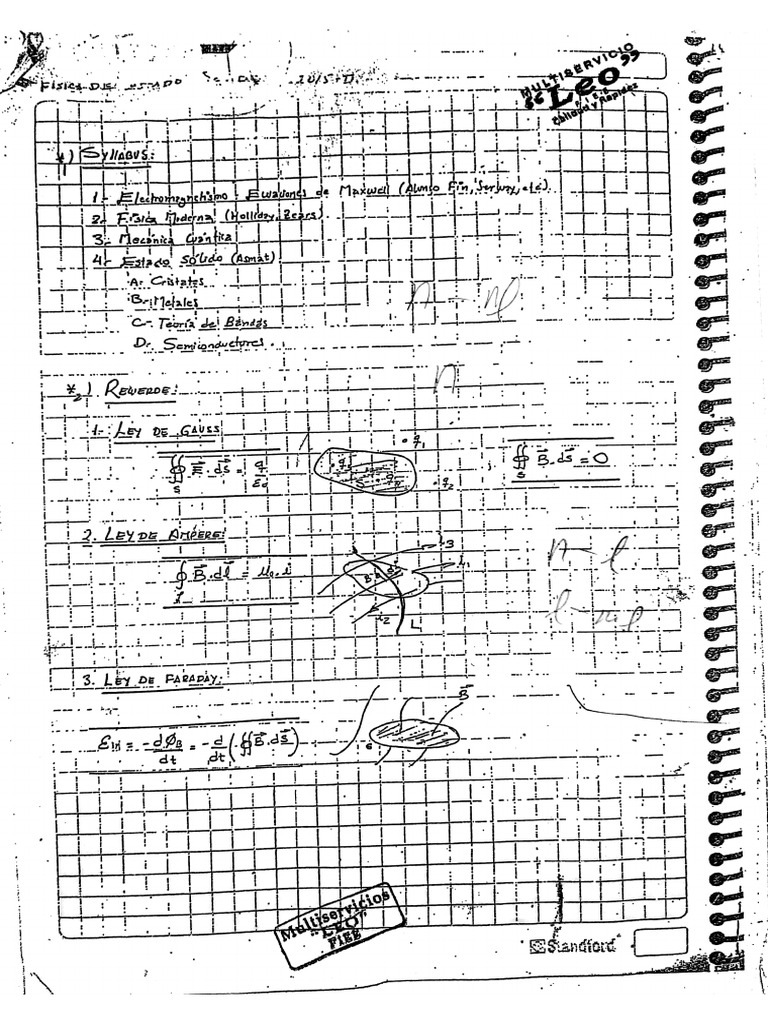 Cuaderno FES - 1 | PDF
