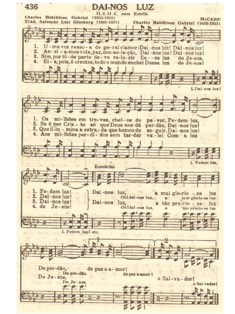 DAI-NOS LUZ - CC 436 - C Hutchison Gabriel | PDF