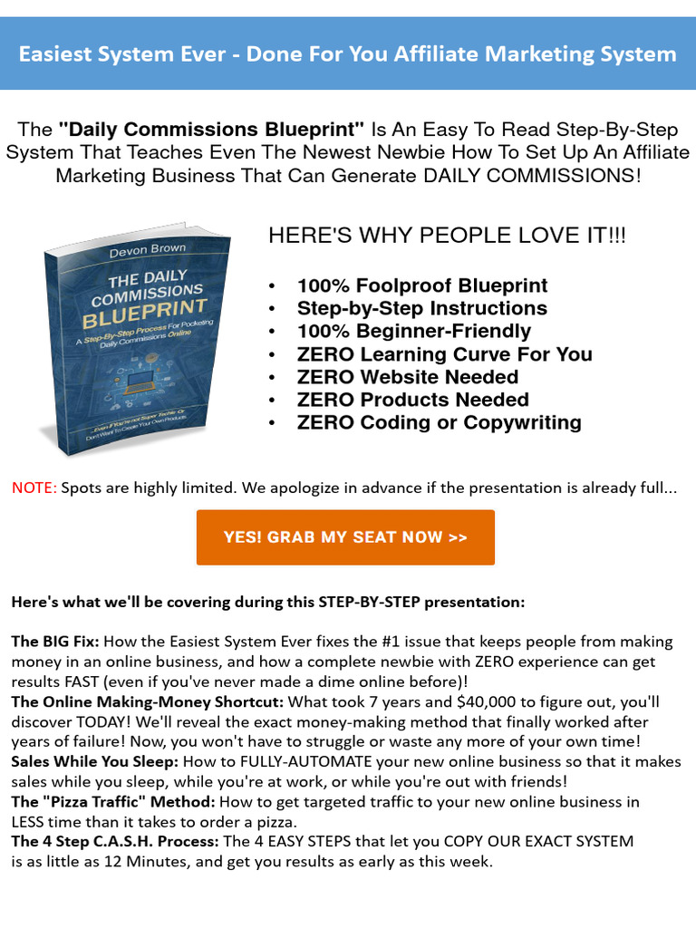 Easiest System Ever | PDF