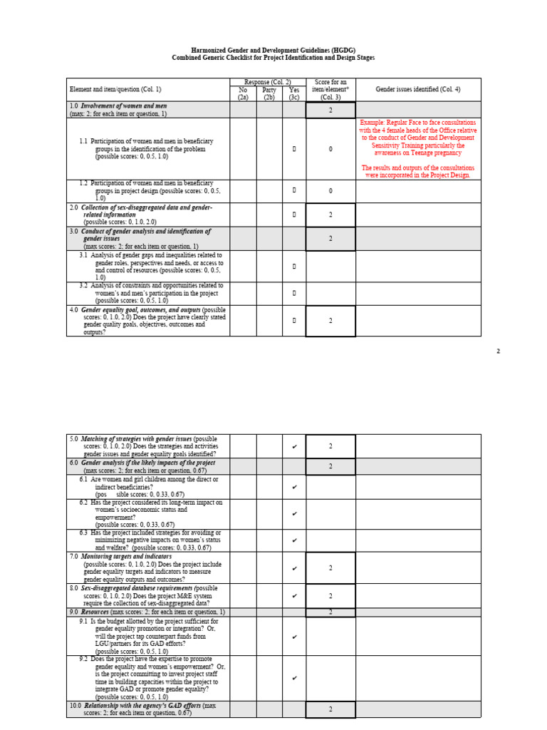 School HGDG Template | PDF | Gender Equality | Gender Studies