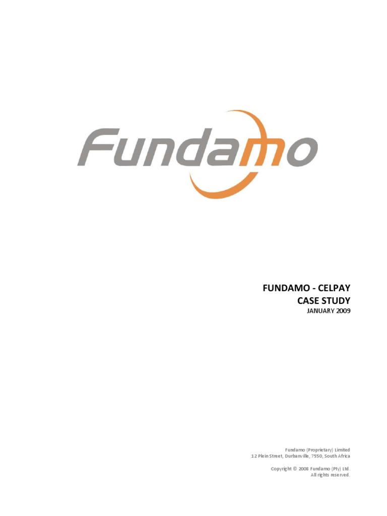 Celpay Case Study | Download Free PDF | Cheque | Payments
