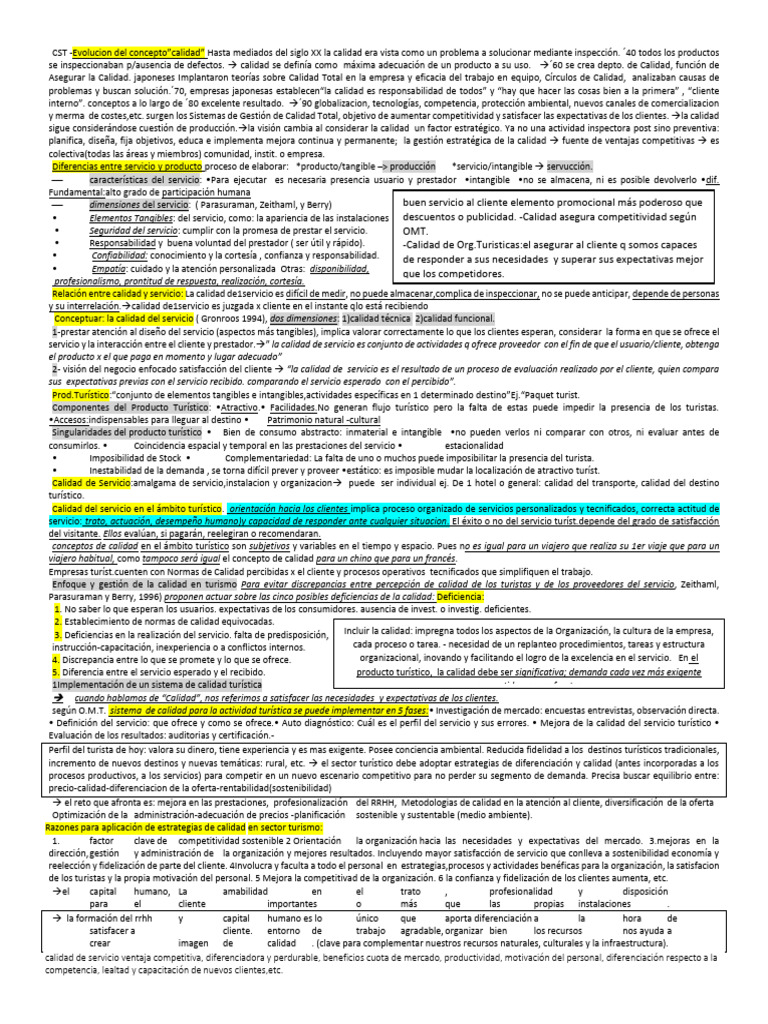 CST Resumen Final | Descargar gratis PDF | Calidad (comercial) | Análisis de Riesgo y Puntos ...