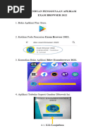SIMWAIPAS Modul Pendaftaran Dan CBT | PDF