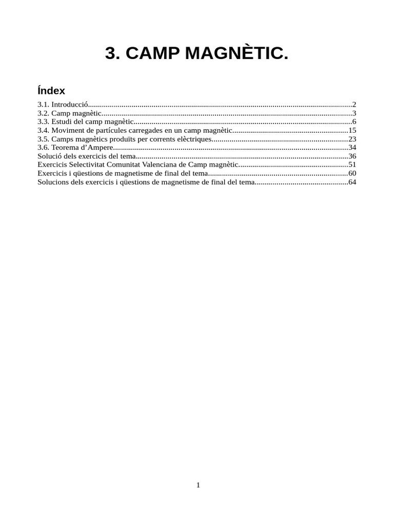 3 Magnetisme | PDF