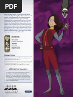 Avatar Legends Idealist Character Sheet | PDF
