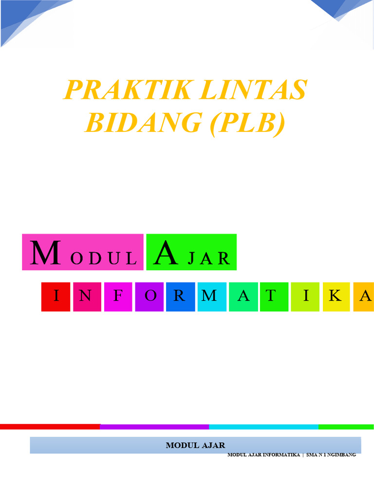 Modul Ajar Informatika Plb Pdf