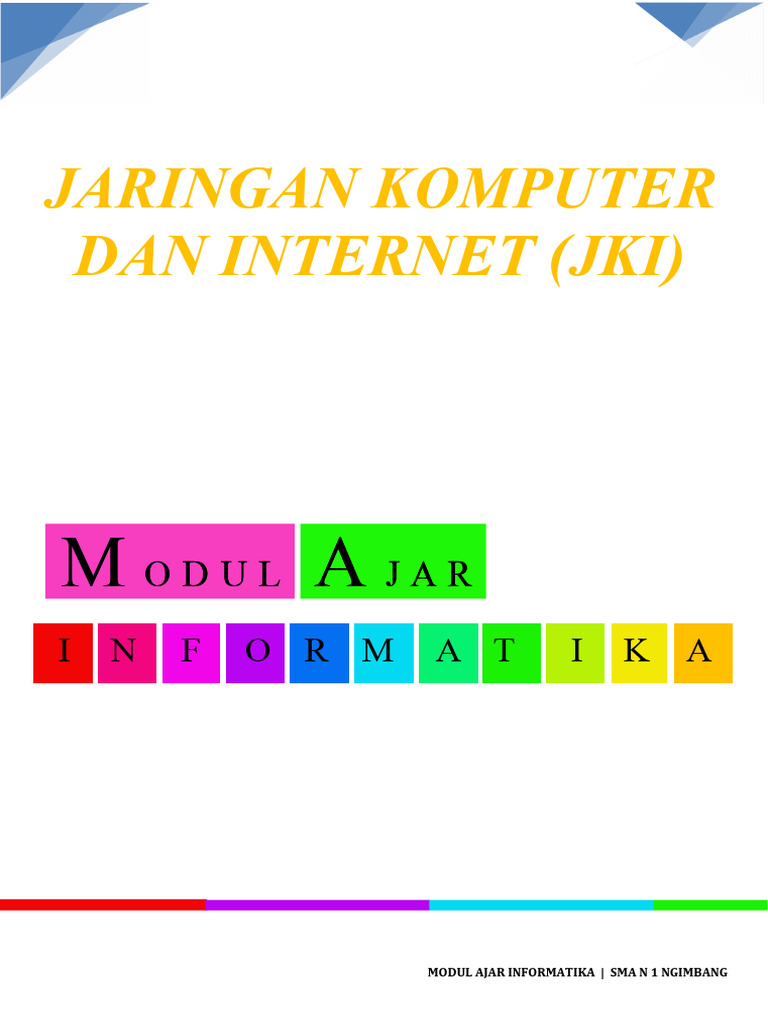 Jaringan Komputer dan Internet (JKI) | PDF