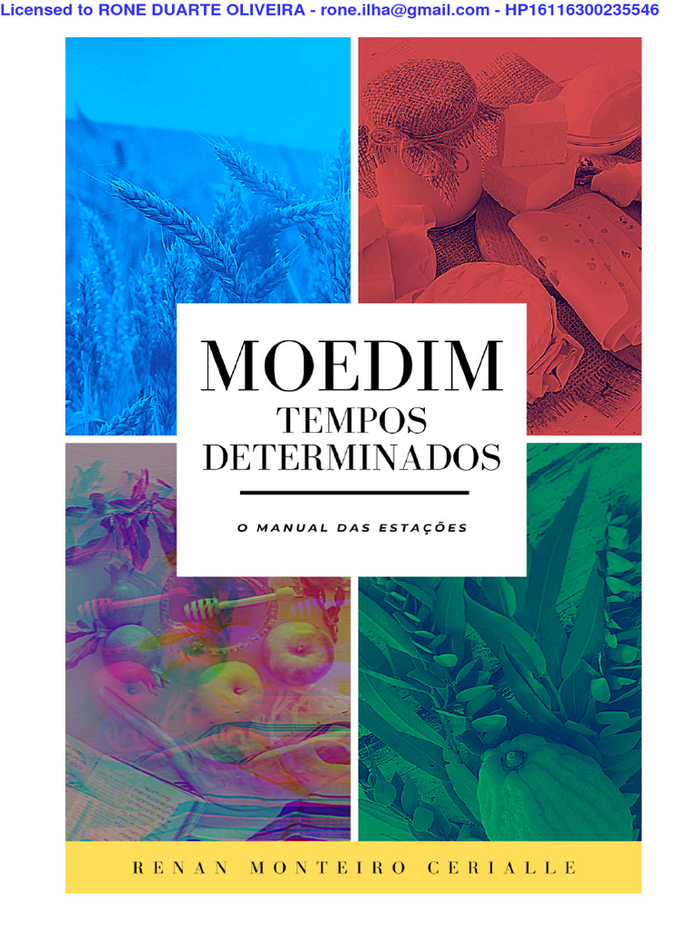 Moedim Tempos Determinados Manual Das Estações - 2021 | PDF | Bible ...