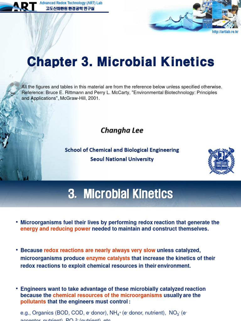 3 Microbial Kinetics | PDF | Enzyme Kinetics | Catalysis