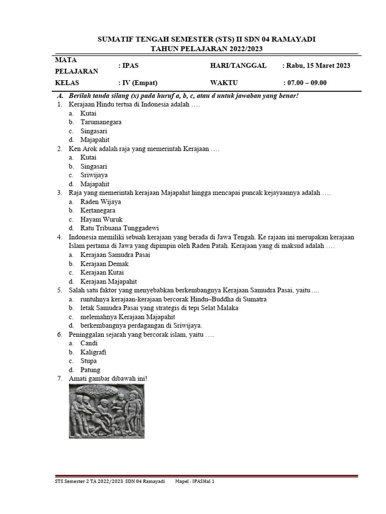 Ipas STS 2 - Kelas 4 - 113453 | PDF