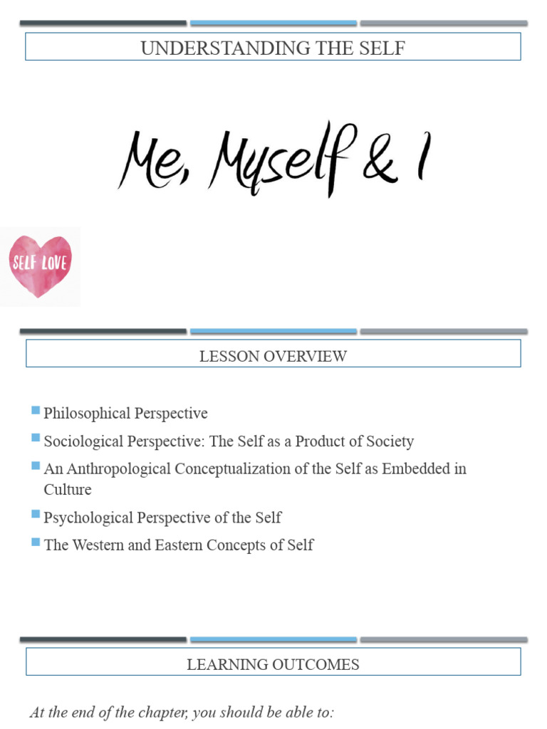 UTS Lesson1 Philosophical Perspective | PDF | Soul | Philosophy Of Self