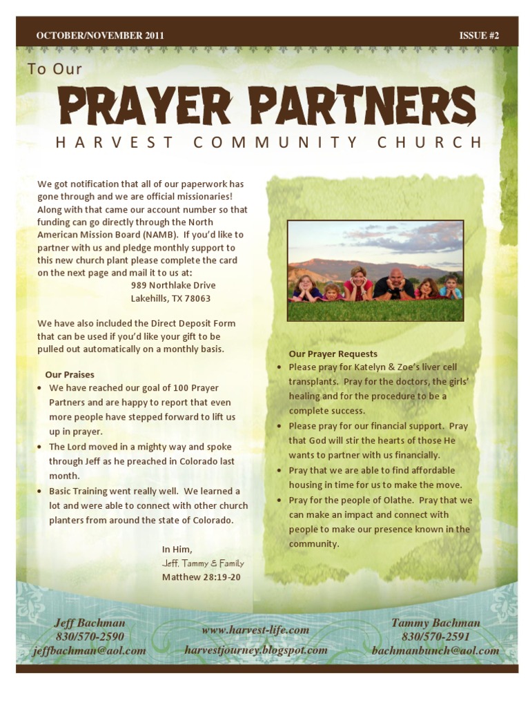 HCC Newsletter Oct Nov 2011 | Download Free PDF | Prayer | Business