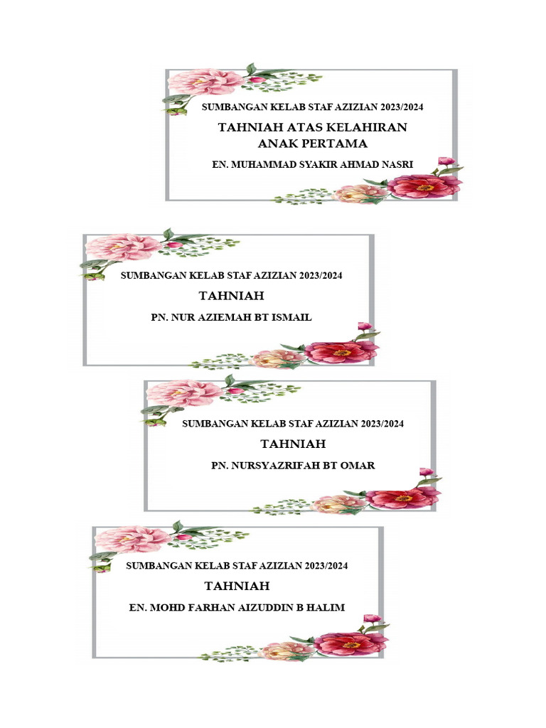 Label Sampul Surat Pdf 