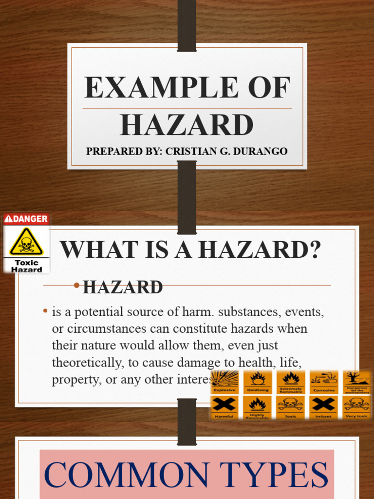 Example of Hazard | PDF