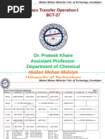 Introduction to Mass Transfer | PDF | Diffusion | Mole (Unit)