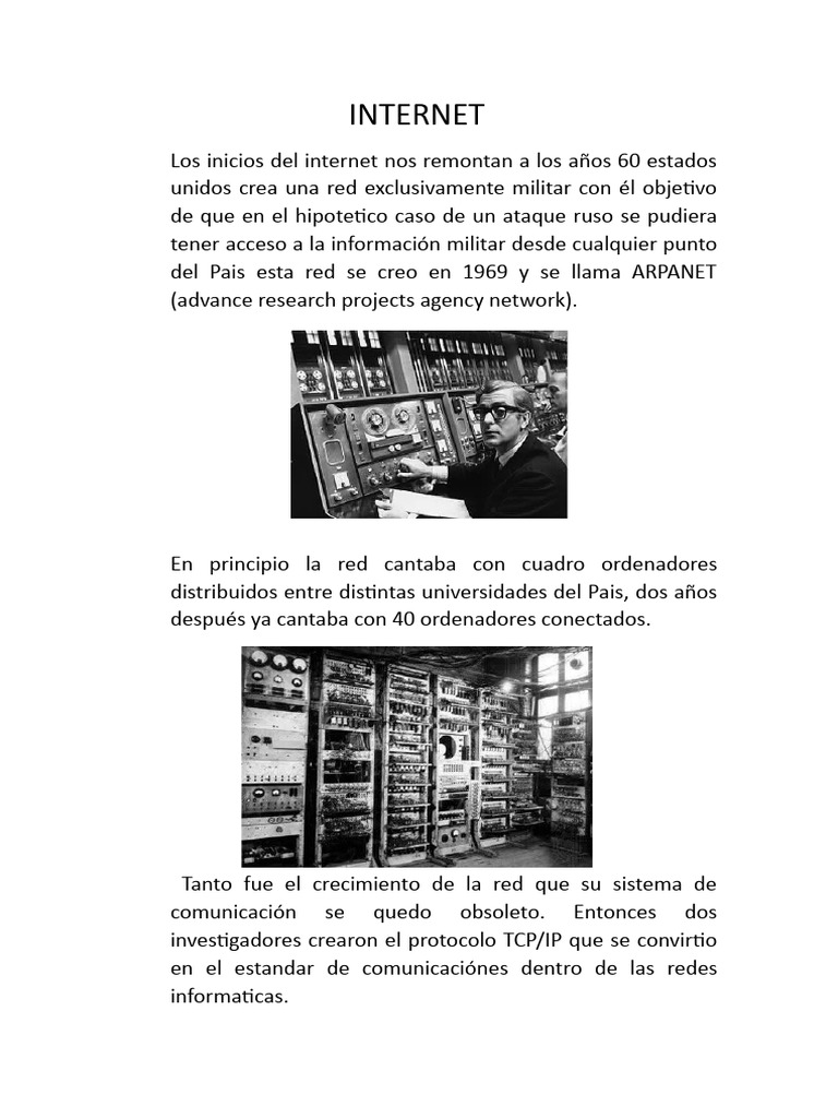 internet | PDF | Red mundial | Internet y web