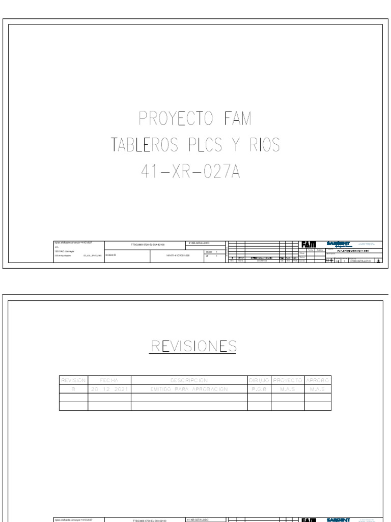 Ripios Shiftable Conveyor - 41CV027 .01-TTSG3885-5720-EL-DIA-62100 | PDF