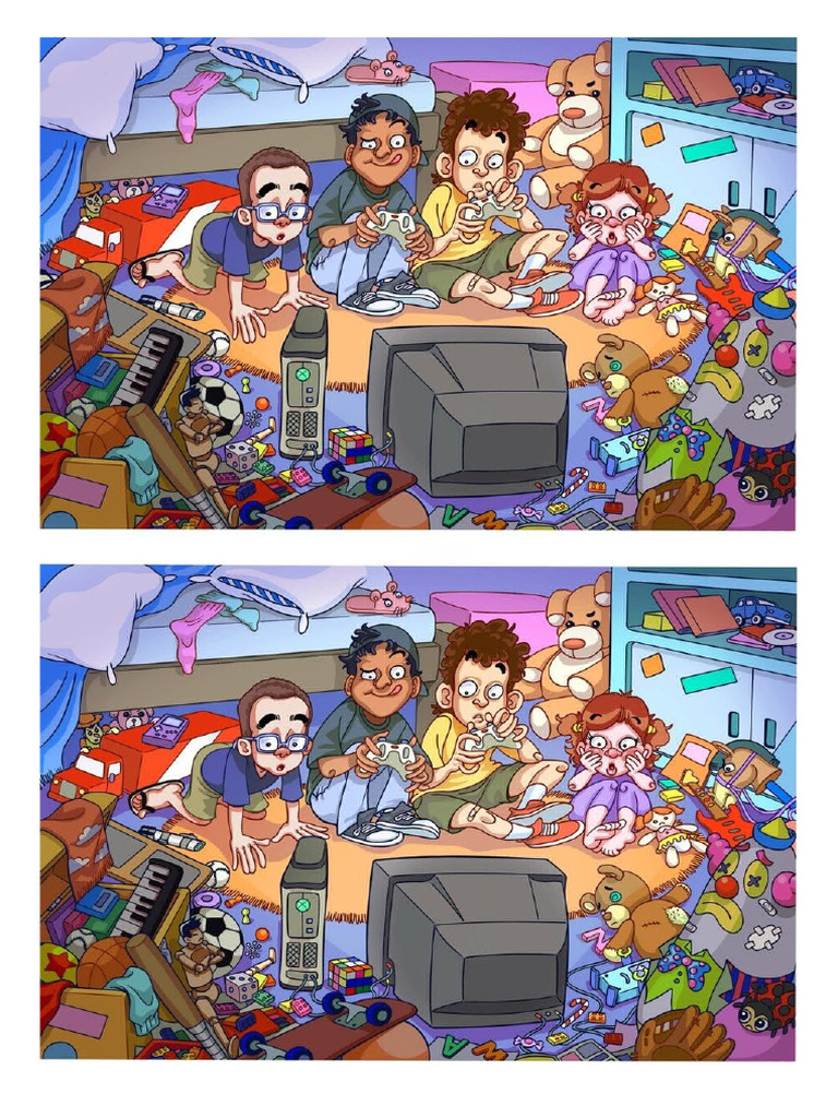 Jogo Dos Sete Erros - Difícil | PDF