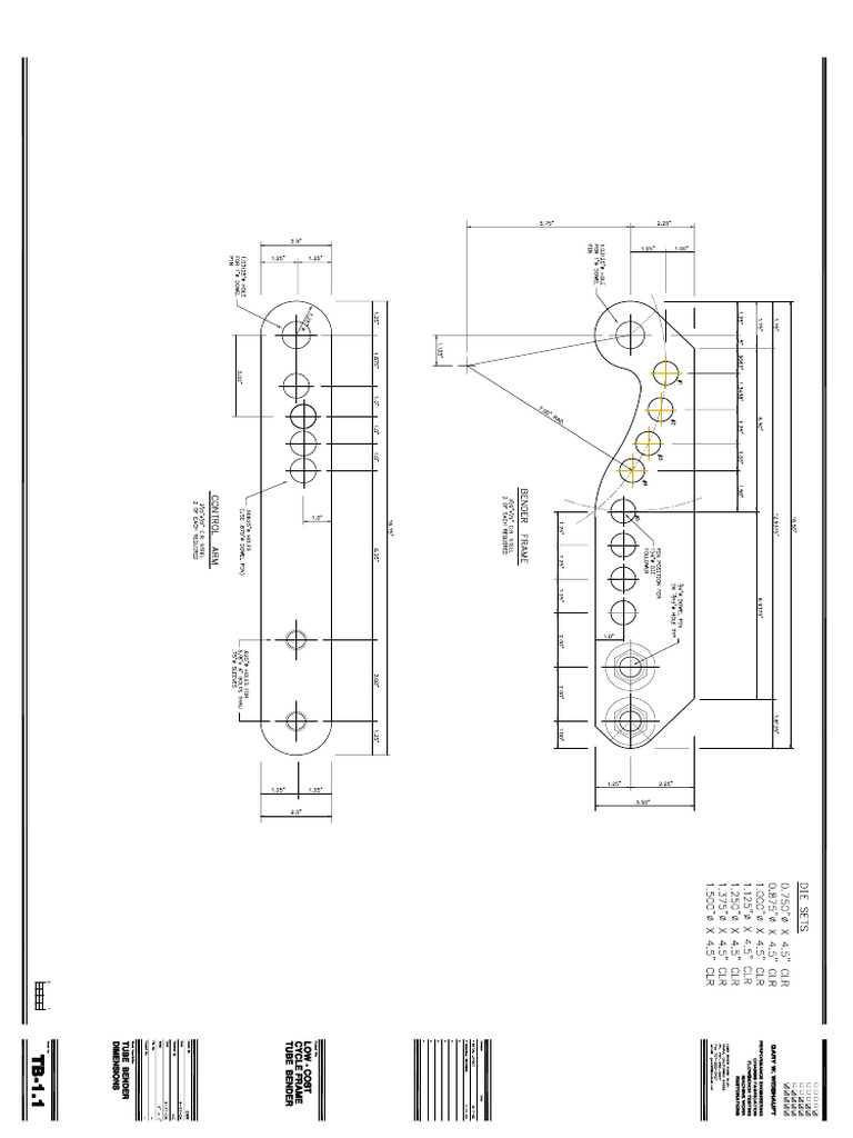 JD2 Type Bender Plans | PDF