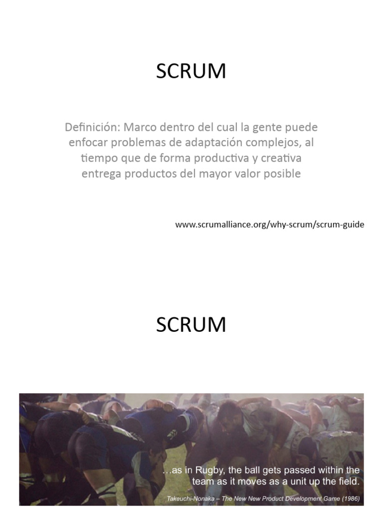 MI SCRUM | PDF | Scrum (desarrollo de software) | Informática