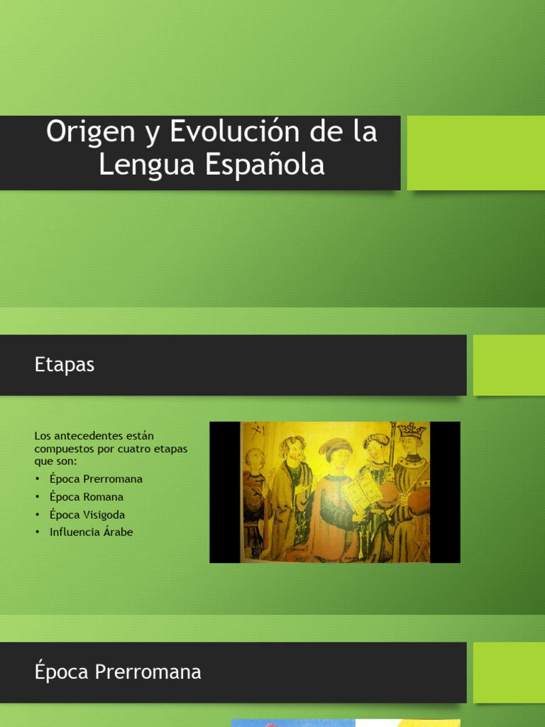 Etapas de la Evolución del Español | PDF | Lengua española | latín