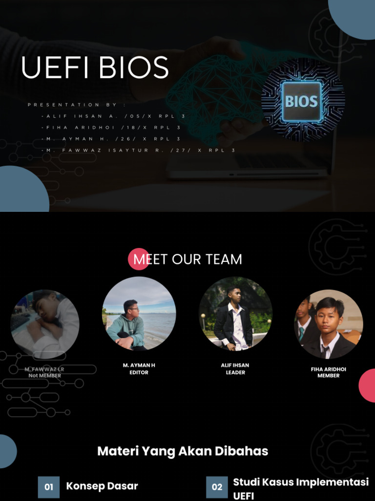 UEFI BIOS ALIF IHSAN | PDF