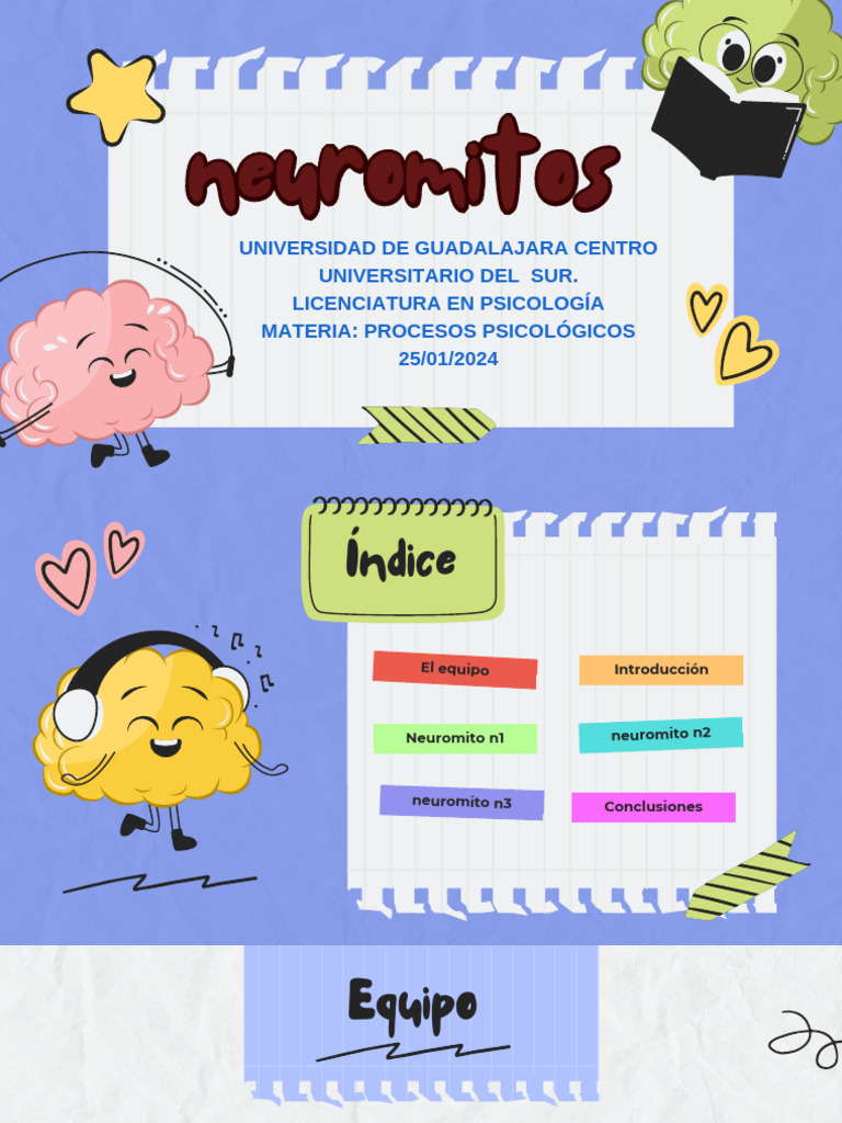 Desmitificando Neuromitos Comunes | PDF | Neurociencia