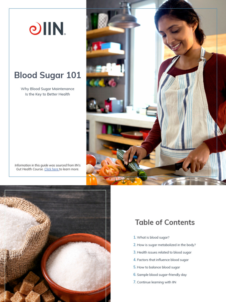 Blood Sugar | PDF | Carbohydrates | Pancreas