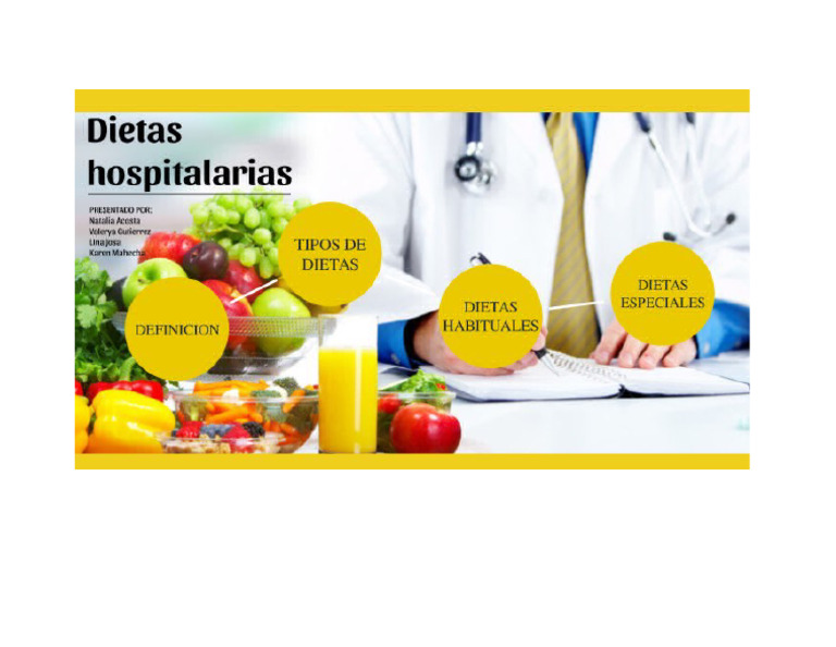 Dietas Hospitalarias | PDF