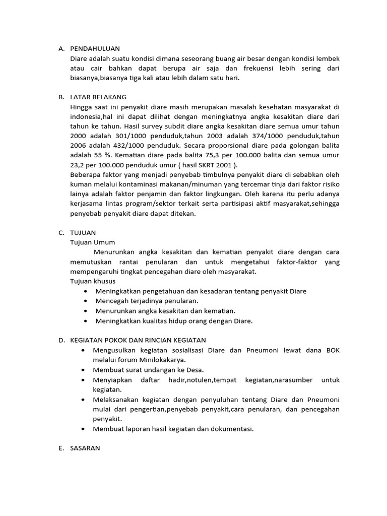 Capaian Program Ispa Diare Tahun 2023 | PDF