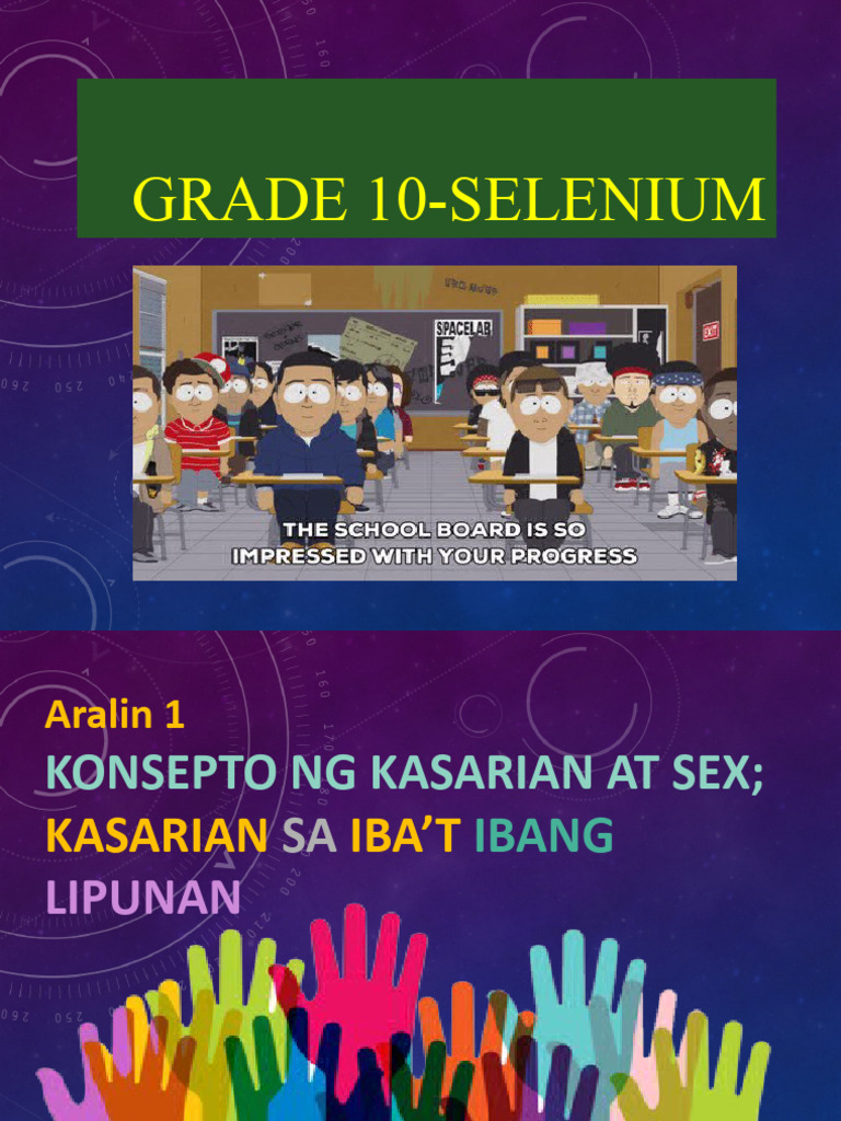 Aralin-1-Konsepto NG Kasarian at Sex at Sa-Ibat-Ibang-Lipunan | PDF