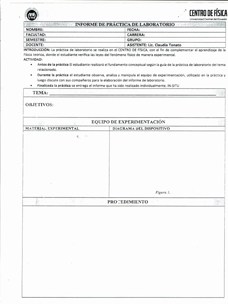 Informe de practica fisica jsjsjsjs | PDF