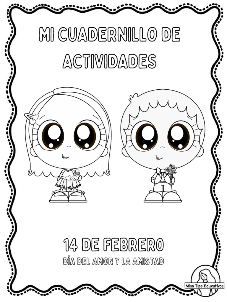 Cuadernillo de actividades Febrero | PDF | Amor