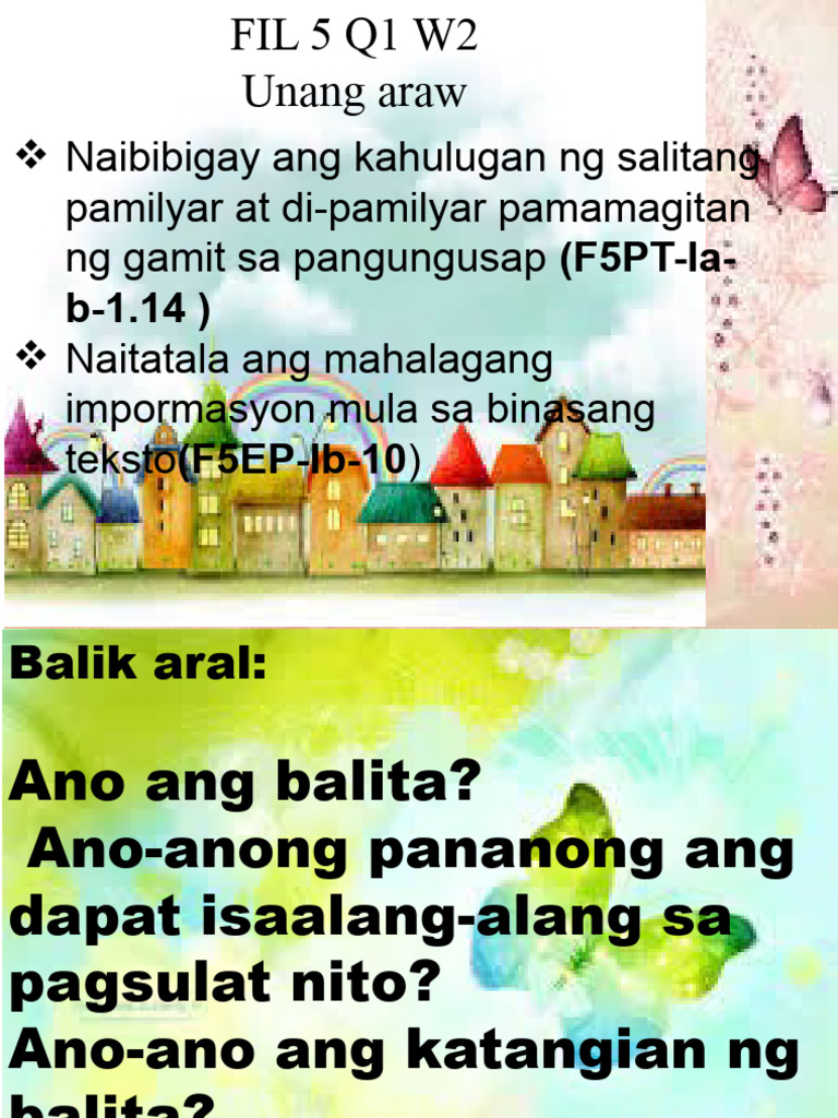 Alab Fil 5 Q1 W2 | PDF